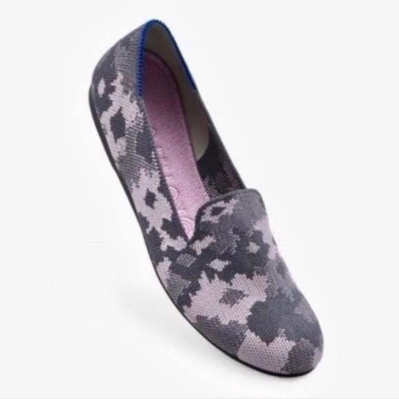 Rothy's | Shoes | Rothys Botanicamo Grey Camouflage Printed Knit Flats ...